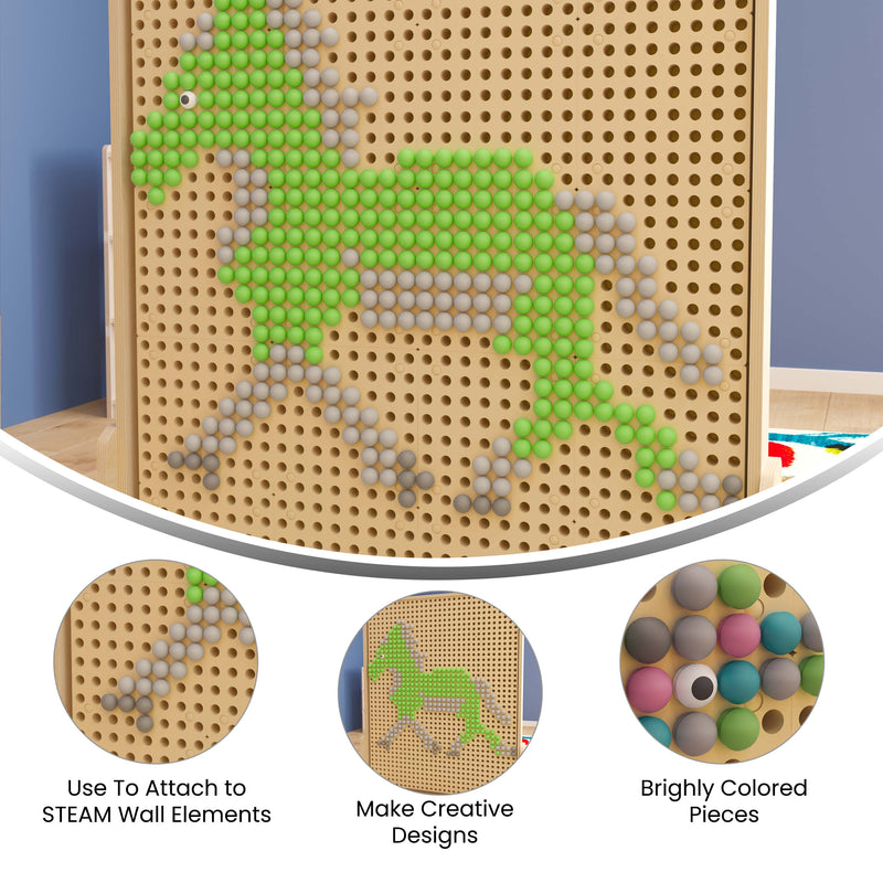 512 PC STEAM Wall Peg Set MK-ME14450- – BizChair