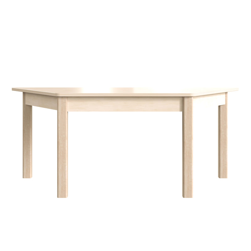 Trapezoid Wooden Table MK-ME088017- – BizChair