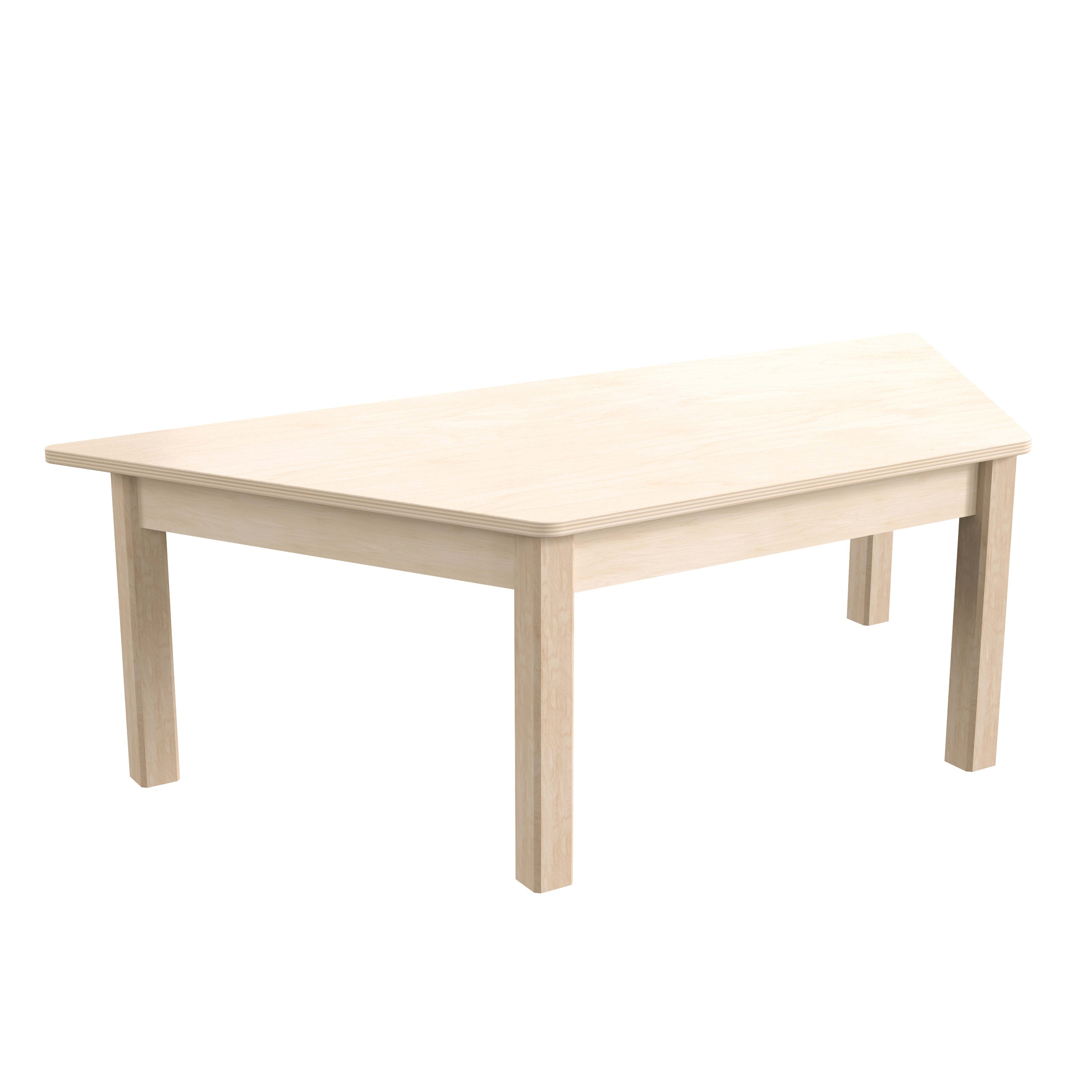 Classroom Trapezoid Table Trapezoid Wooden Table MK ME088017