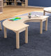 Half Circle Wooden Table MK-ME088013- – BizChair
