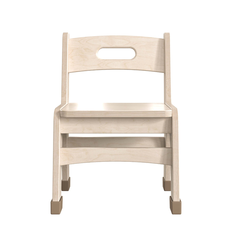 2PK Wooden Classroom Chairs MK-KE24428- – BizChair