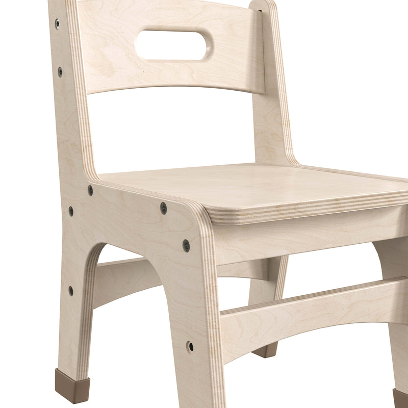 2PK Wooden Classroom Chairs MK-KE24435- – BizChair