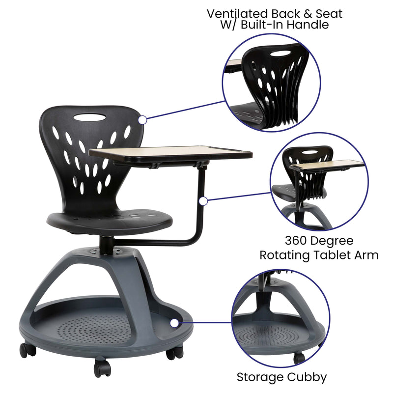 Mobile Desk Chair YU-YCX-019- – BizChair