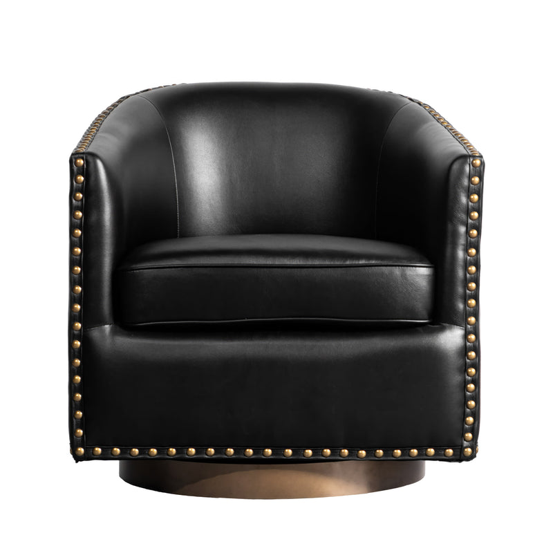 Upholstered Swivel Club Chair BS-AC22-061- – BizChair