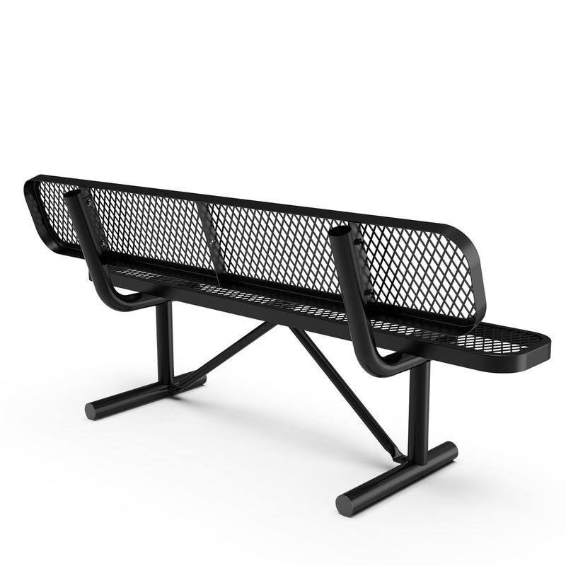Metal Mesh Outdoor Bench SLF-AG4HUT2- – BizChair