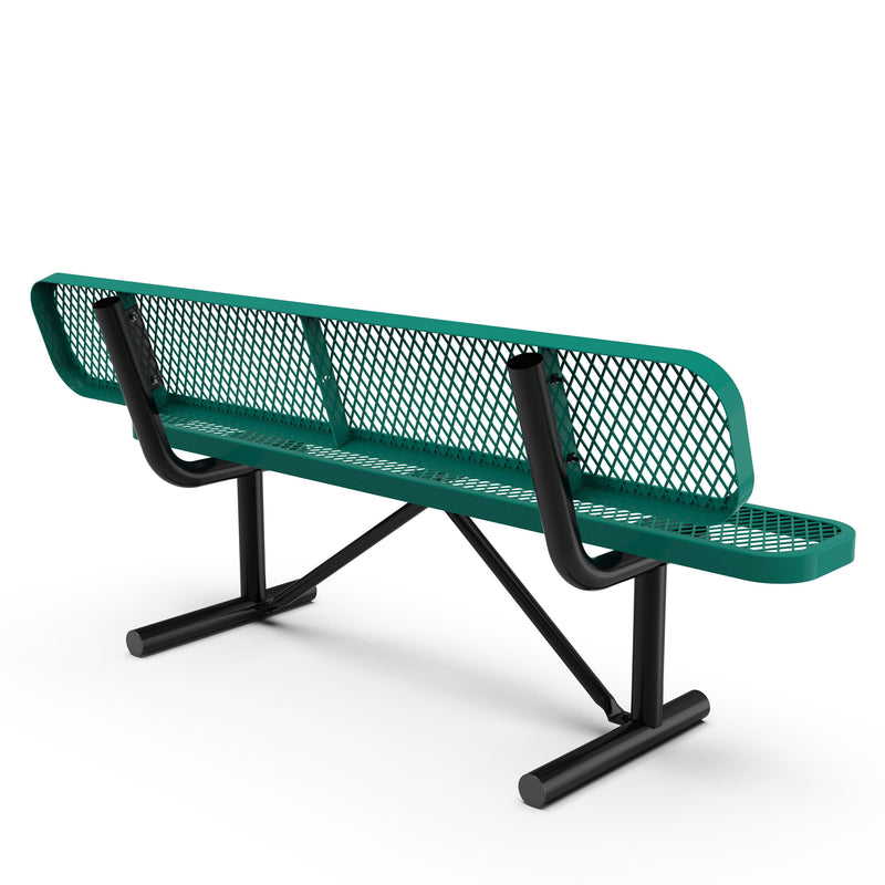 Metal Mesh Outdoor Bench SLF-AG4HUT2- – BizChair