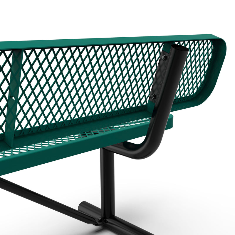 Metal Mesh Outdoor Bench SLF-AG4HUT2- – BizChair
